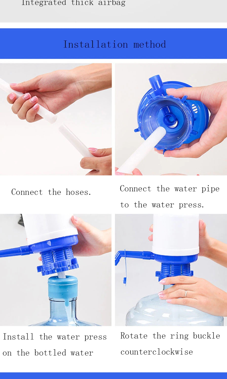Manual Hand Pump Water Dispenser