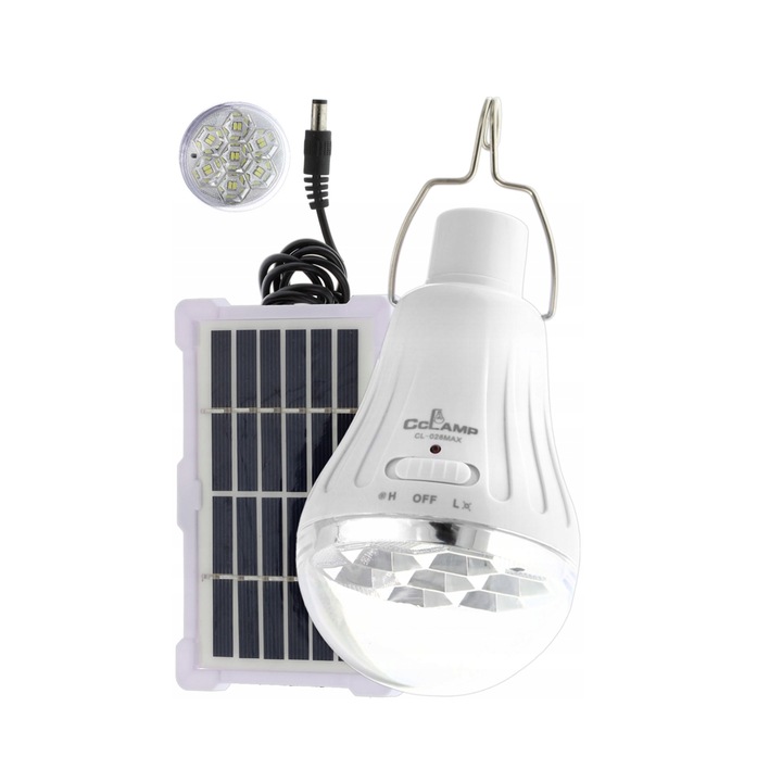 Rechargeable Solar Light With Solar Panel CL-028Max