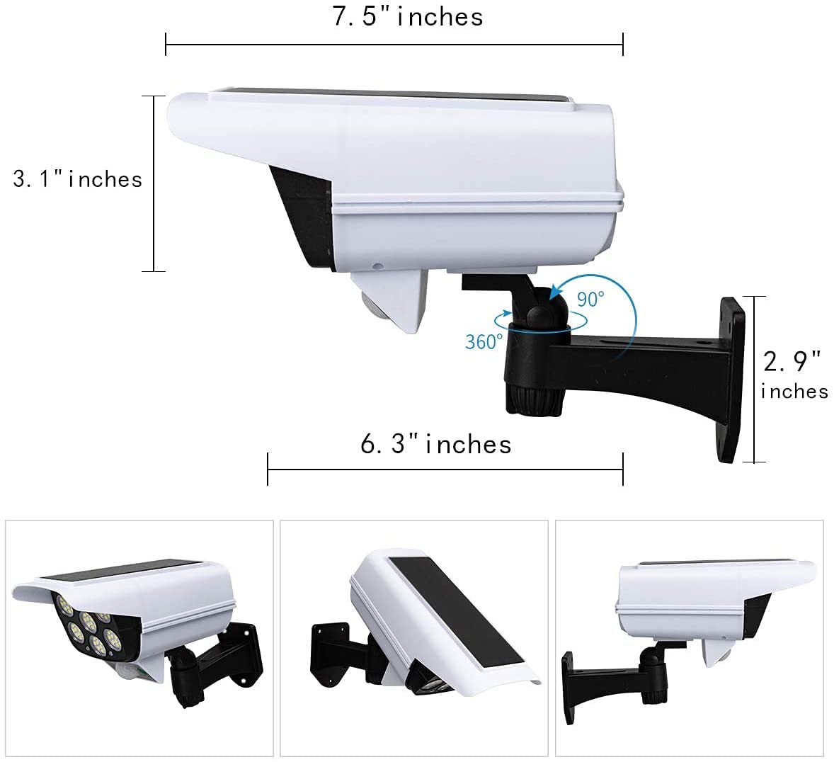 Solar Security Motion Sensor Street / Compound Light